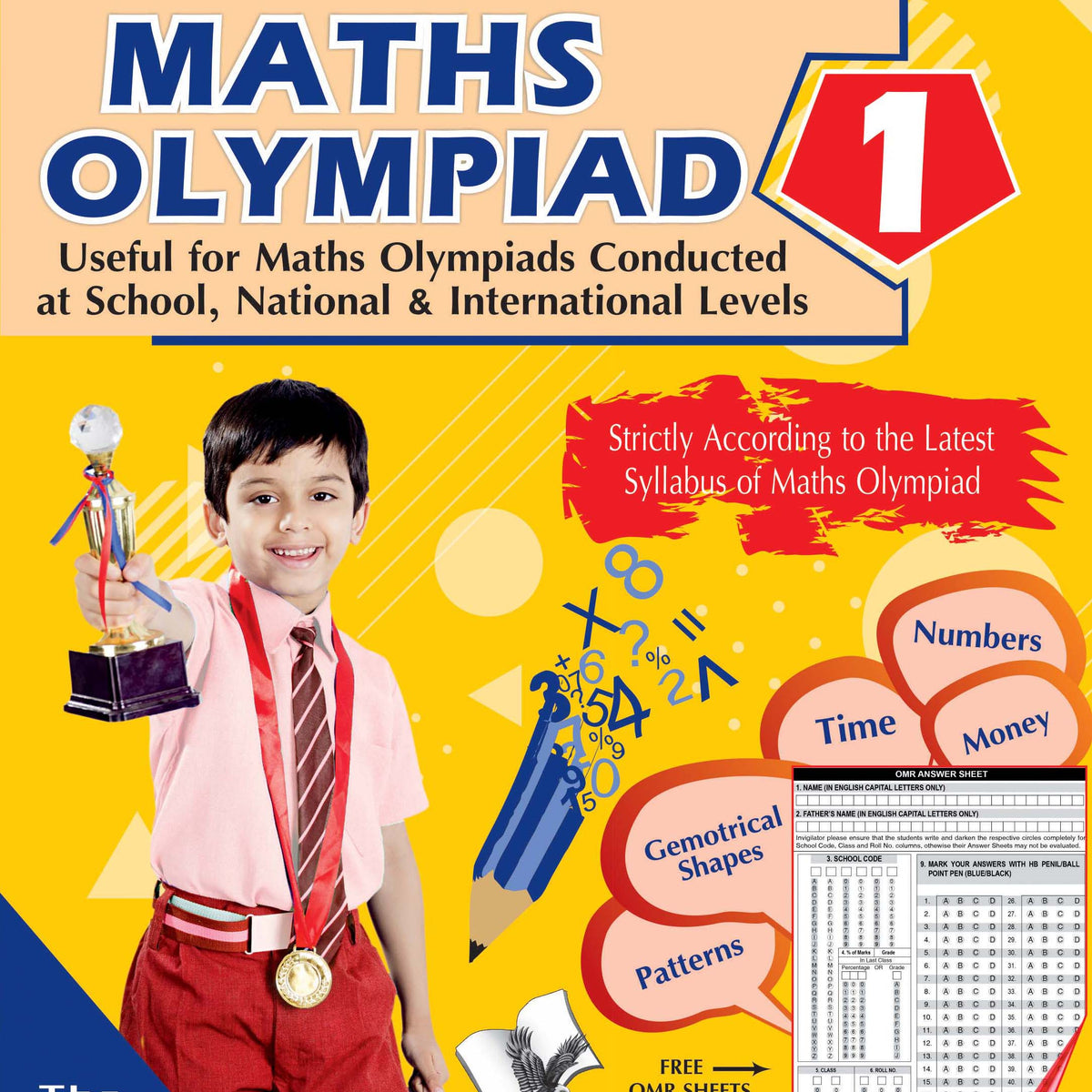 International Maths Olympiad - Class 1 (With OMR Sheets): Theories wit ...