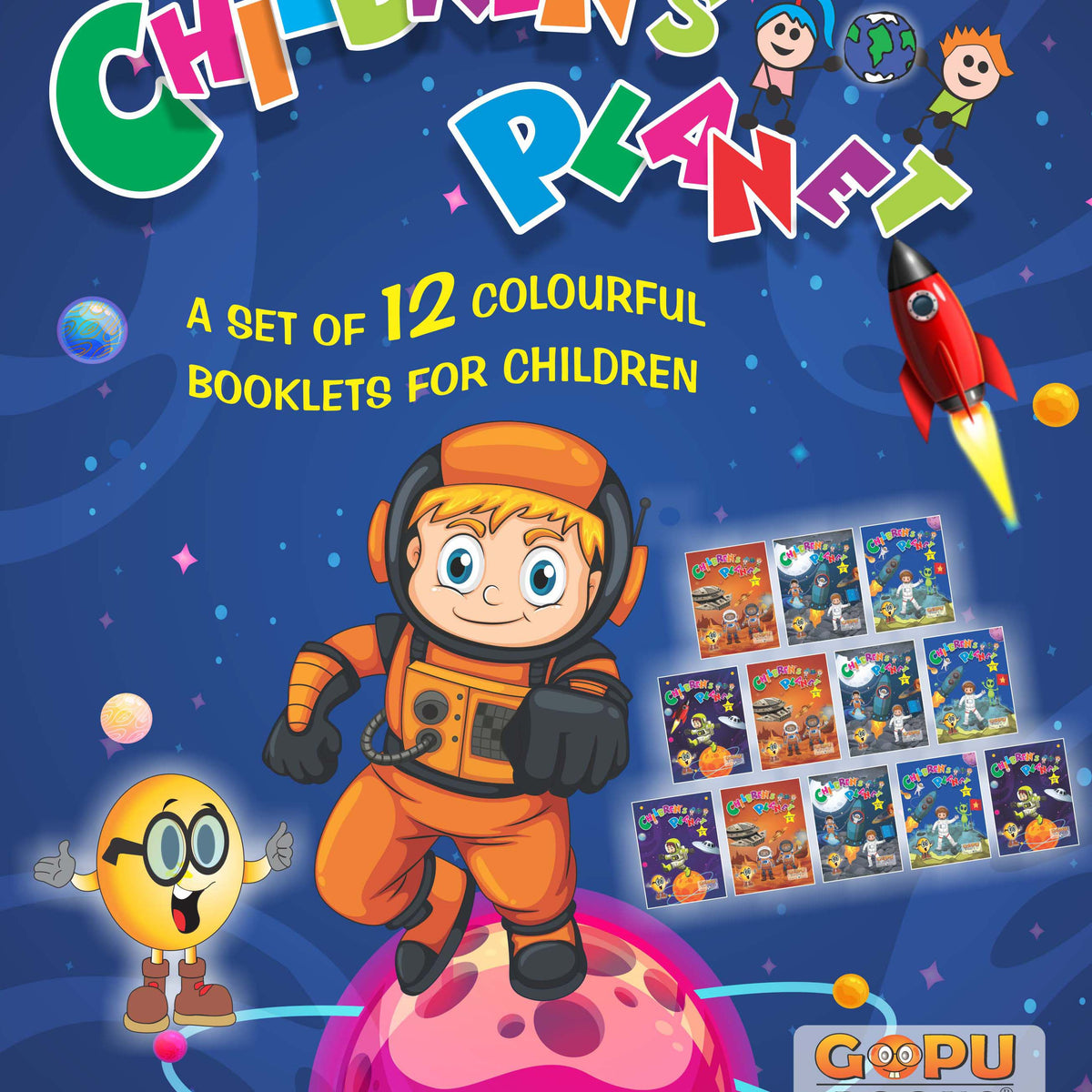 Children Planet Gift Set of 12 Books: A Set of 12 Colourful Booklets f ...