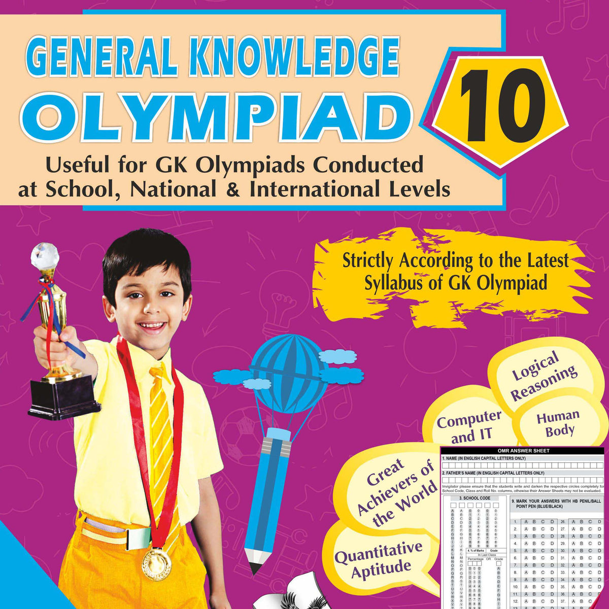 International General Knowledge Olympiad - Class 10(With OMR Sheets ...